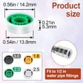 4pcs Shower Head Flow Restrictor, 1.8/2.0/2.5/3.0 GPM Shower Head Water ...
