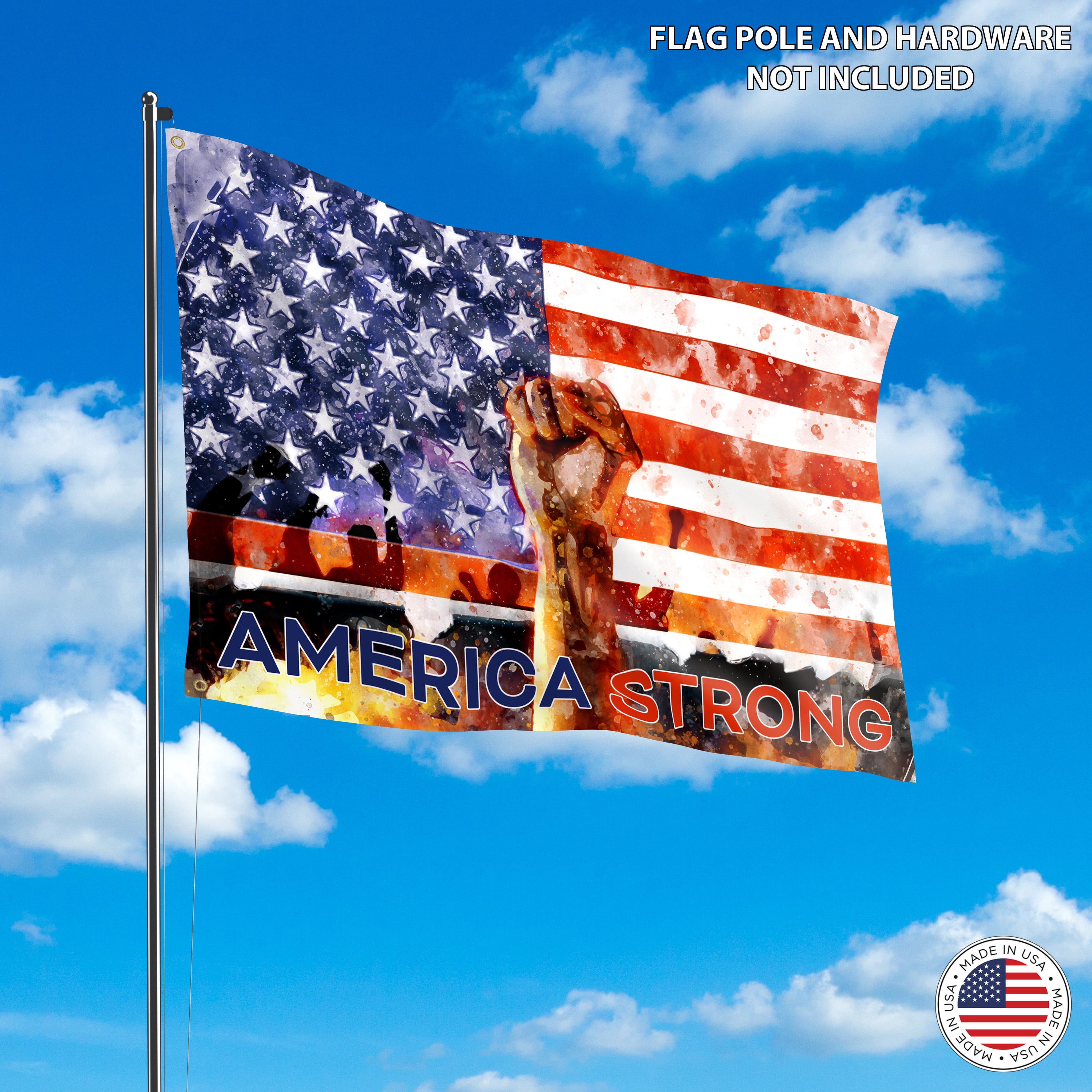 America Strong 3 x 5 flag by Ashton - Walmart.com