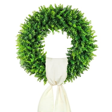 Love, Laugh, Craft 24" Dia. Holiday Burlap Wreath Project Kit, Precut ...