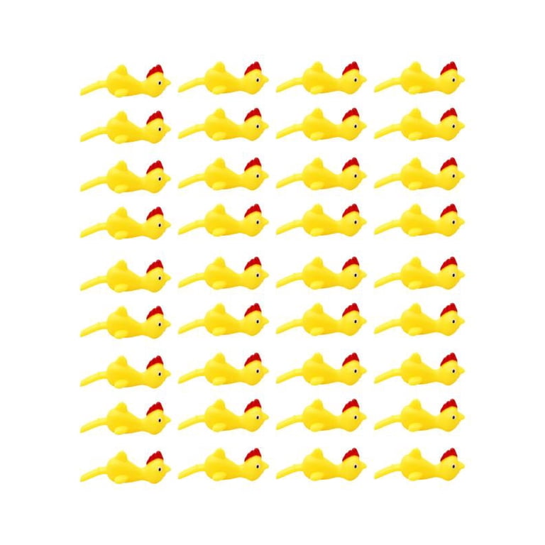 Chicken Launcher Toy 20 Pack Rubber Chicken, Finger Slingshot Toy Prank ...