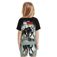 Big Small B-Ang The-0r Pajamas Set Cartoon Shirt With Shorts Set Summer ...