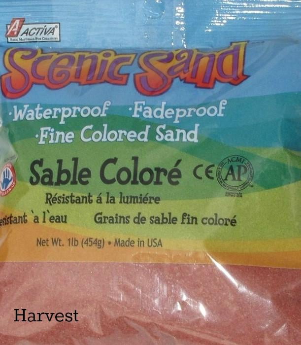 ACTÍVA 1 lb. Bag of Harvest Colored Sand - Scenic Sand - Walmart.com ...