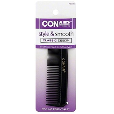Conair Styling Essentials Detangling Comb, Style & Detangle Various ...