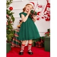 Arshiner Toddler Lace Tutu Dresses Ruffle Sleeve 3 Layers Tulle Flower ...