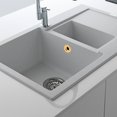 BESTYASH 2pcs Kitchen Drain Strainer ABS Round Prevent Water Overflow ...