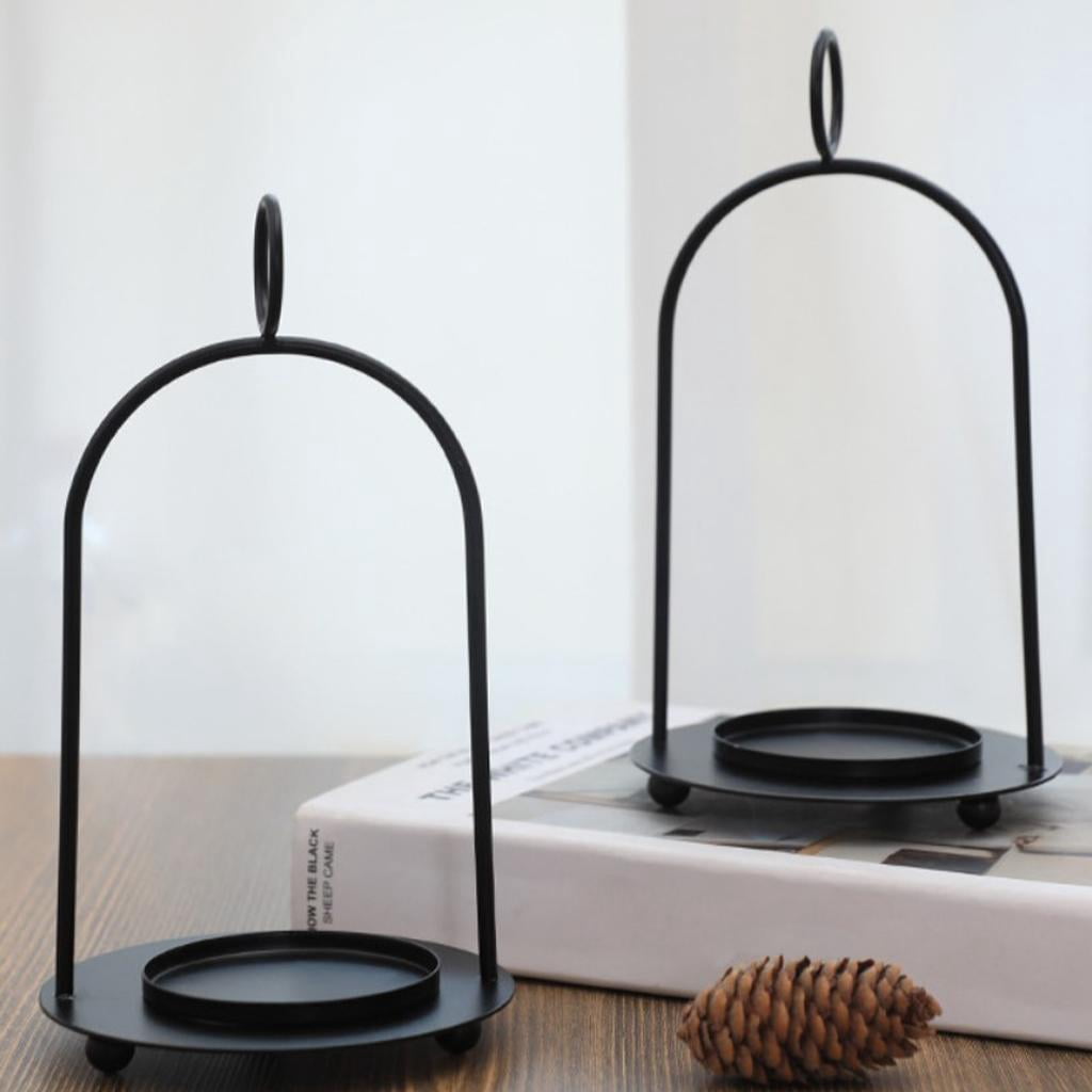 Retro Candle Holder W/ Hook Metal Mantelpiece Spa Votive Tea Light ...