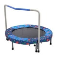 36" Mini Trampoline for Toddlers, 3FT Foldable Trampoline with Handle ...