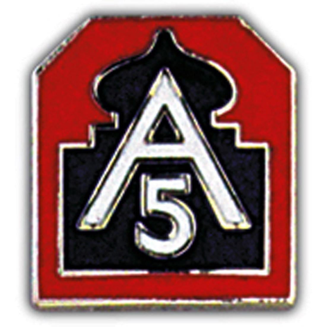 U.S. Army Fifth Army Pin 1" - Walmart.com