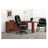 HON 10700 Series Double Pedestal Desk for Home Office, Cognac Finish, 1 ...
