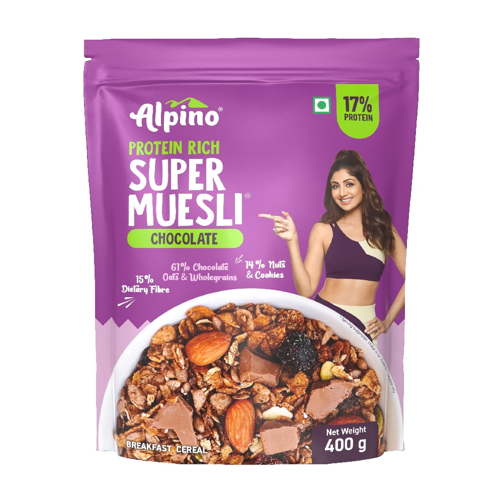 Click here for Alpino Protein-Rich Super Muesli Chocolate 400g Cr... prices