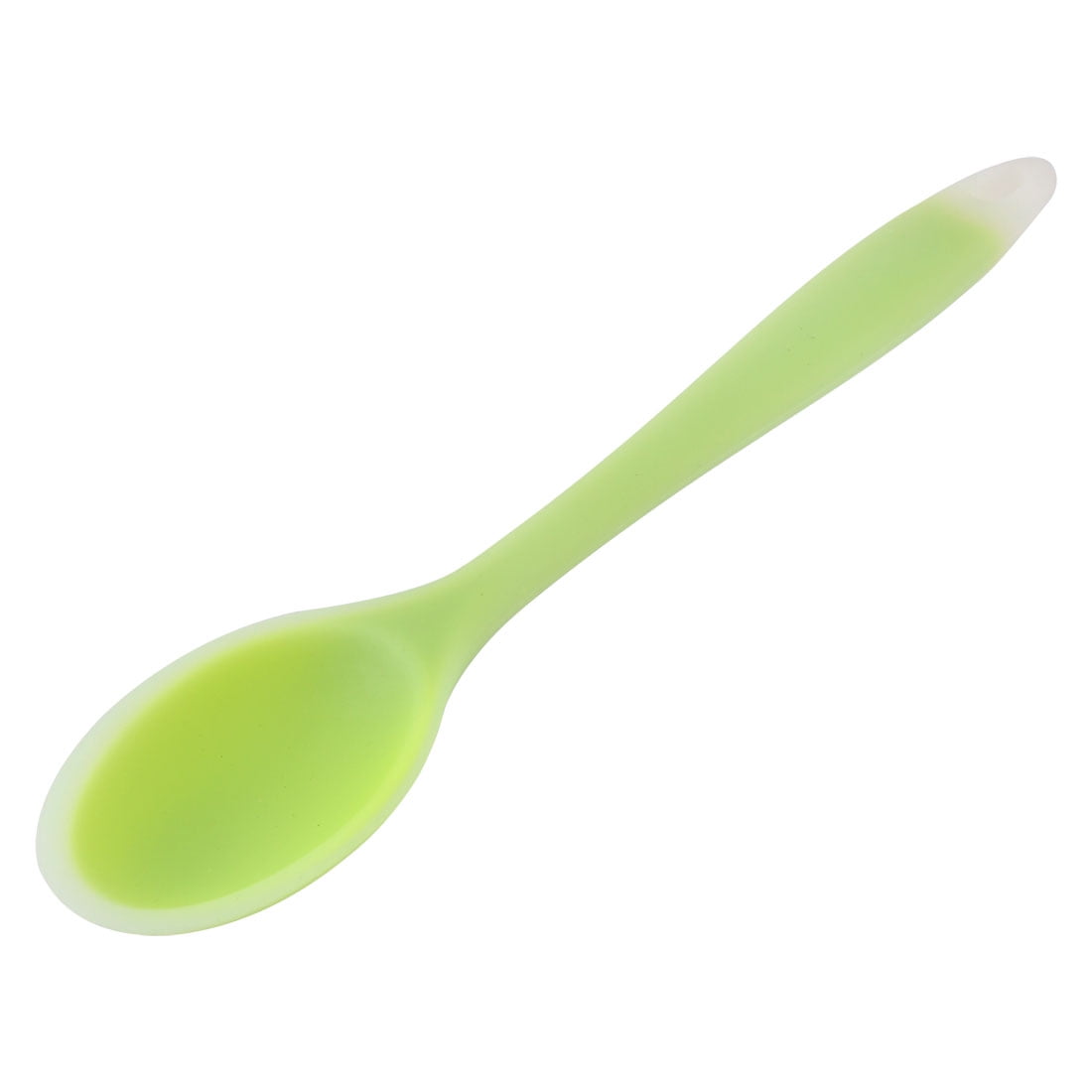 Home Kitchen Silicone Heat Resistant Cooking Soup Scoop Spoon Green ...