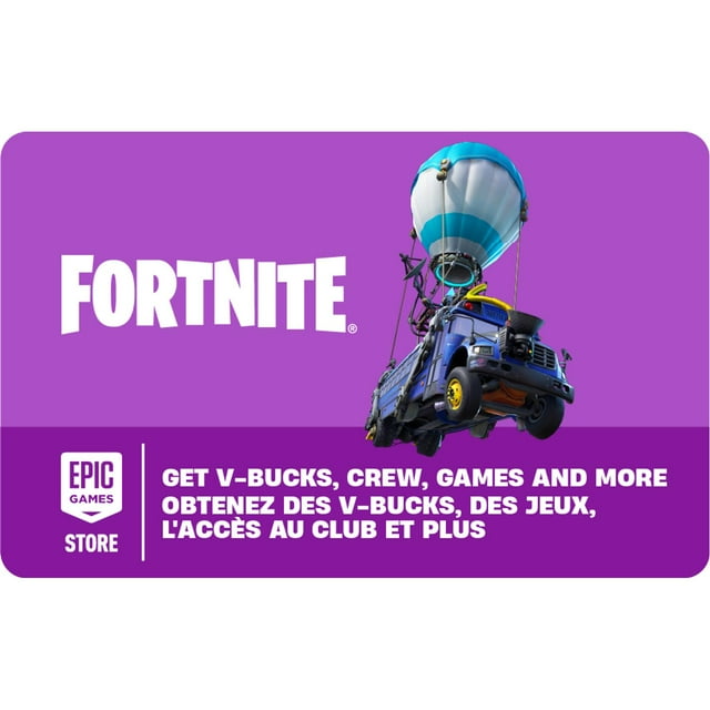 Fortnite Gift Card $20 [Digital] CA Only, Powered by the Epic Games ...