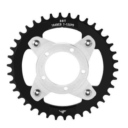 104BCD Electric Bike Chainring And Adapter, 38T 104BCD Chainring ...