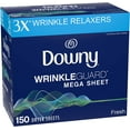 Downy WrinkleGuard Fabric Softener Dryer Sheets, Fresh Scent, 150 count ...