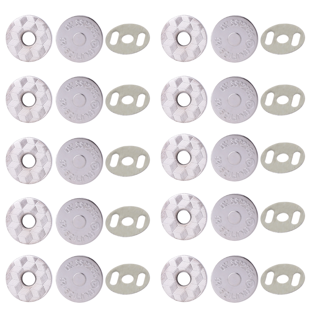 End Bars Jewelry Making & Beading Magnetic frame magnet to sew 18mm ...