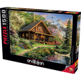 Log Cabin Home 1500 Piece Jigsaw Puzzle - Walmart.com