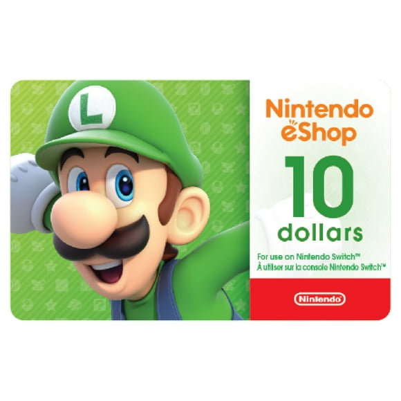 Nintendo eShop $10 Gift Card (Digital Code)