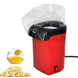 Electric Popcorn Maker, 1200W Mini Electric Popcorn Maker Hot Air ...