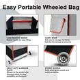 Keymaya 10x15 canopy carry bag, Tent bag with wheels, canopy storage ...