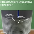 Hunter HHE150 Aspire 4.8L Evaporative Humidifier with PermaWick Filter ...