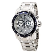 Invicta Men's 18907 Pro Diver Chrono Stainless Steel Textured Blue Dial ...