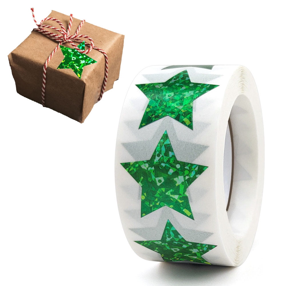 Star Stickers for Kids Reward, 500 pcs Star Stickers Roll for Wall ...