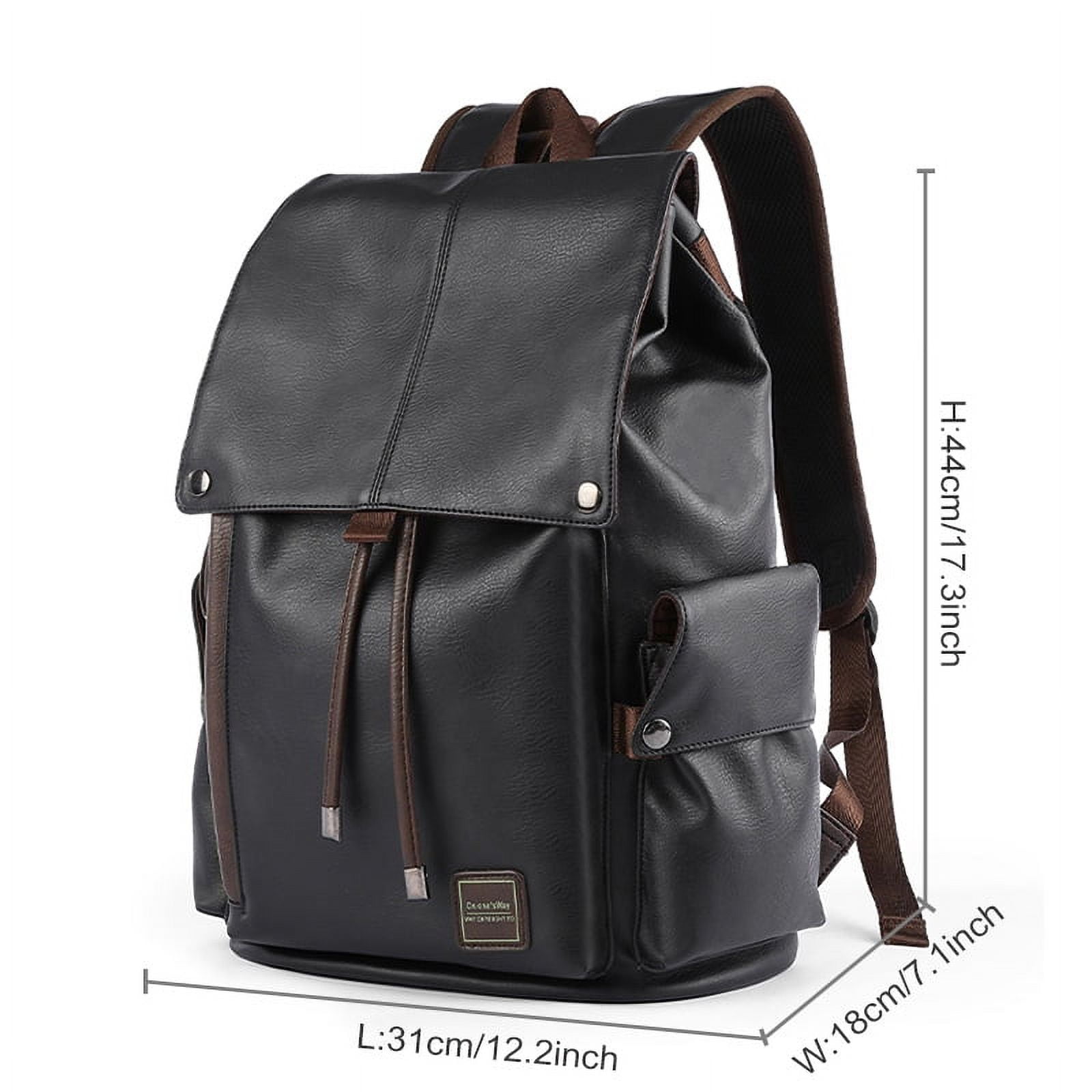 Click here for Fynddiq Mochila Vegan Cuir Dayback Adolescent Sacs... prices
