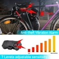 GREENCYCLE Smart Bike Tail Light, Anti-theft Bicycle Taillight with ...