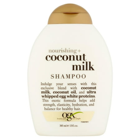 OGX Nourishing Coconut Milk Shampoo, 13 Oz - Walmart.com