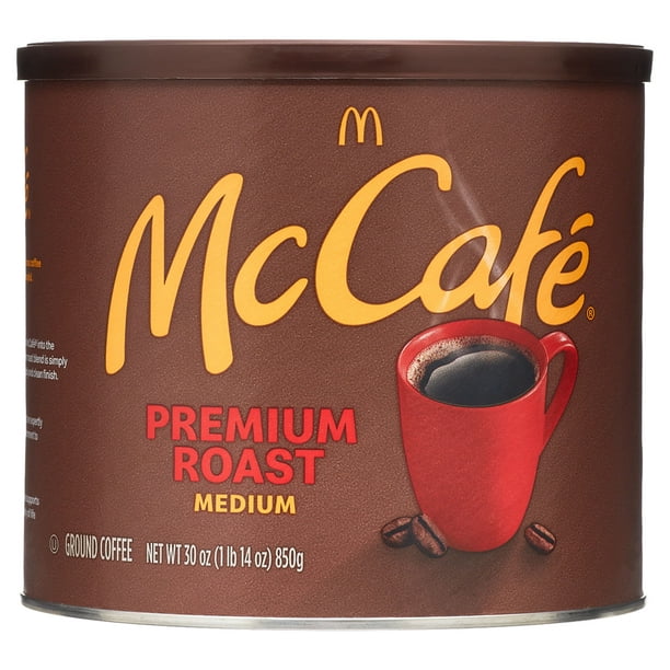 McCafe Premium Roast, Medium Roast, Ground Coffee, 30 oz - Walmart.com