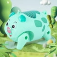 Green Kids Motion Pig Toy With Leash Activated Walking Sound, Activity ...