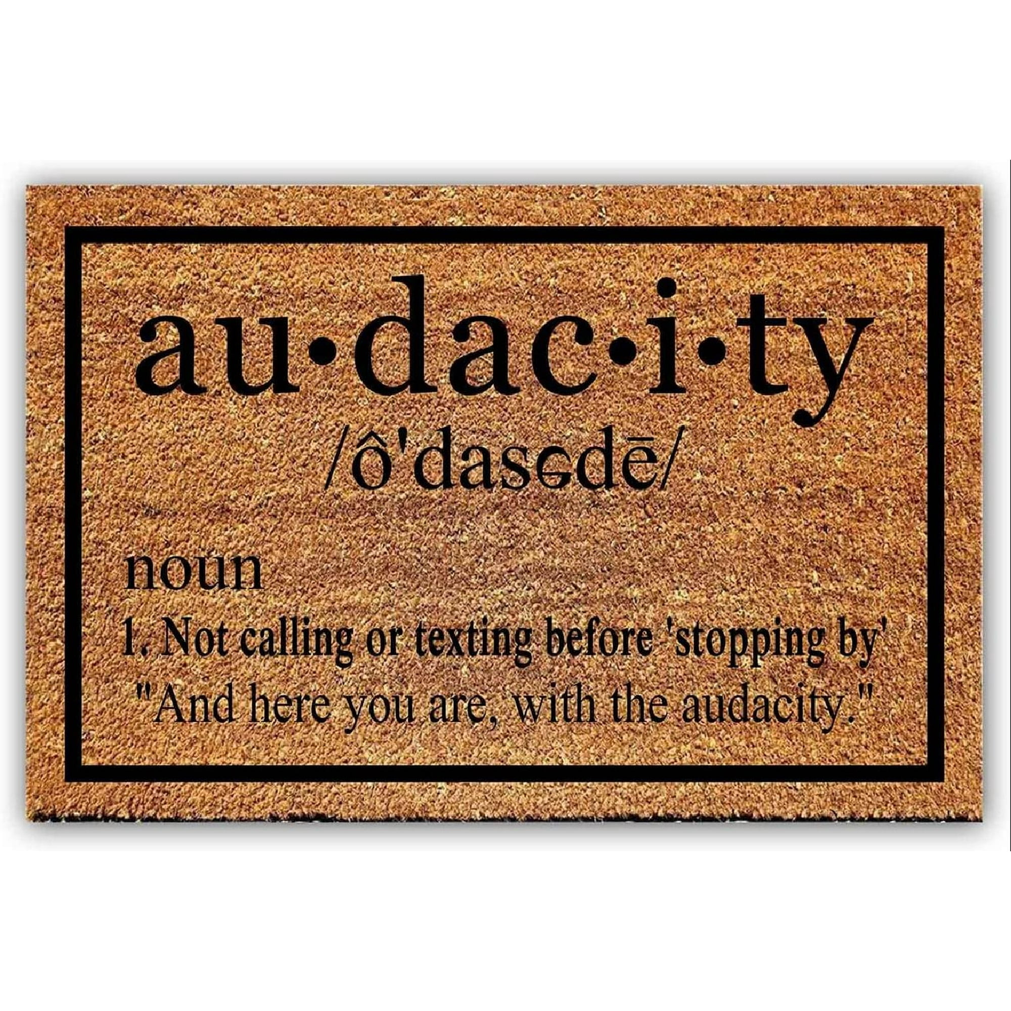 Audacious Definition
