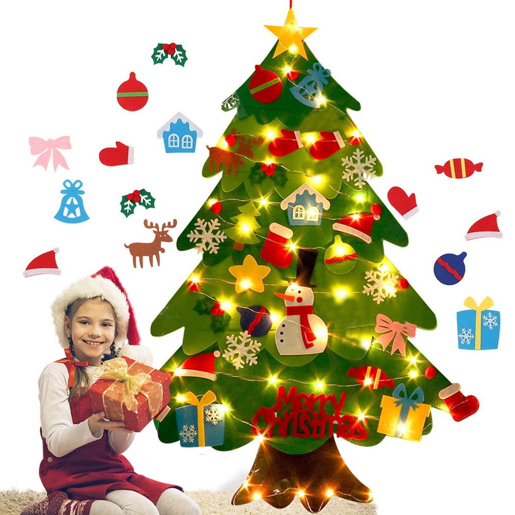 Click here for Estink Felt Christmas Tree Diy Soft Christmas Tree... prices