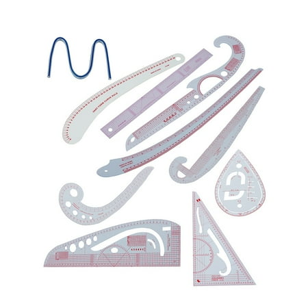 Maytalsory Sewing Ruler Set Various Styles DIY Transparent Lightweight ...