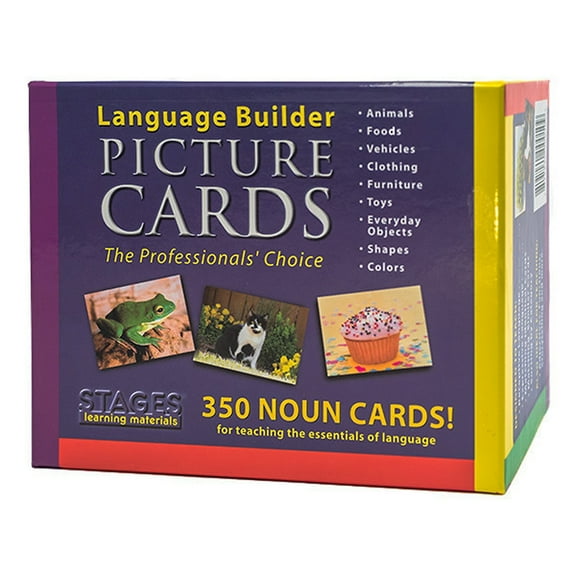 Stages Learning Materials Language Builder Picture Cards, Nouns Set 2 ...