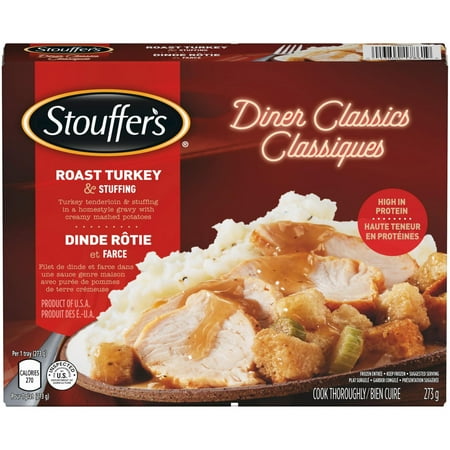 STOUFFER’S® Diner Classics Turkey & Stuffing 273 g - Walmart.ca