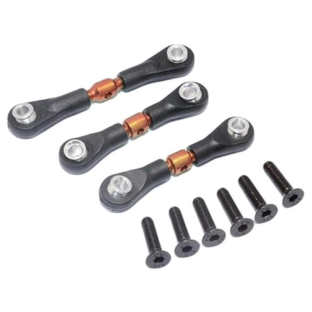 3 Pieces / Piece RC Car Steering Linkage Servo Link Kit, Pull Rod ...