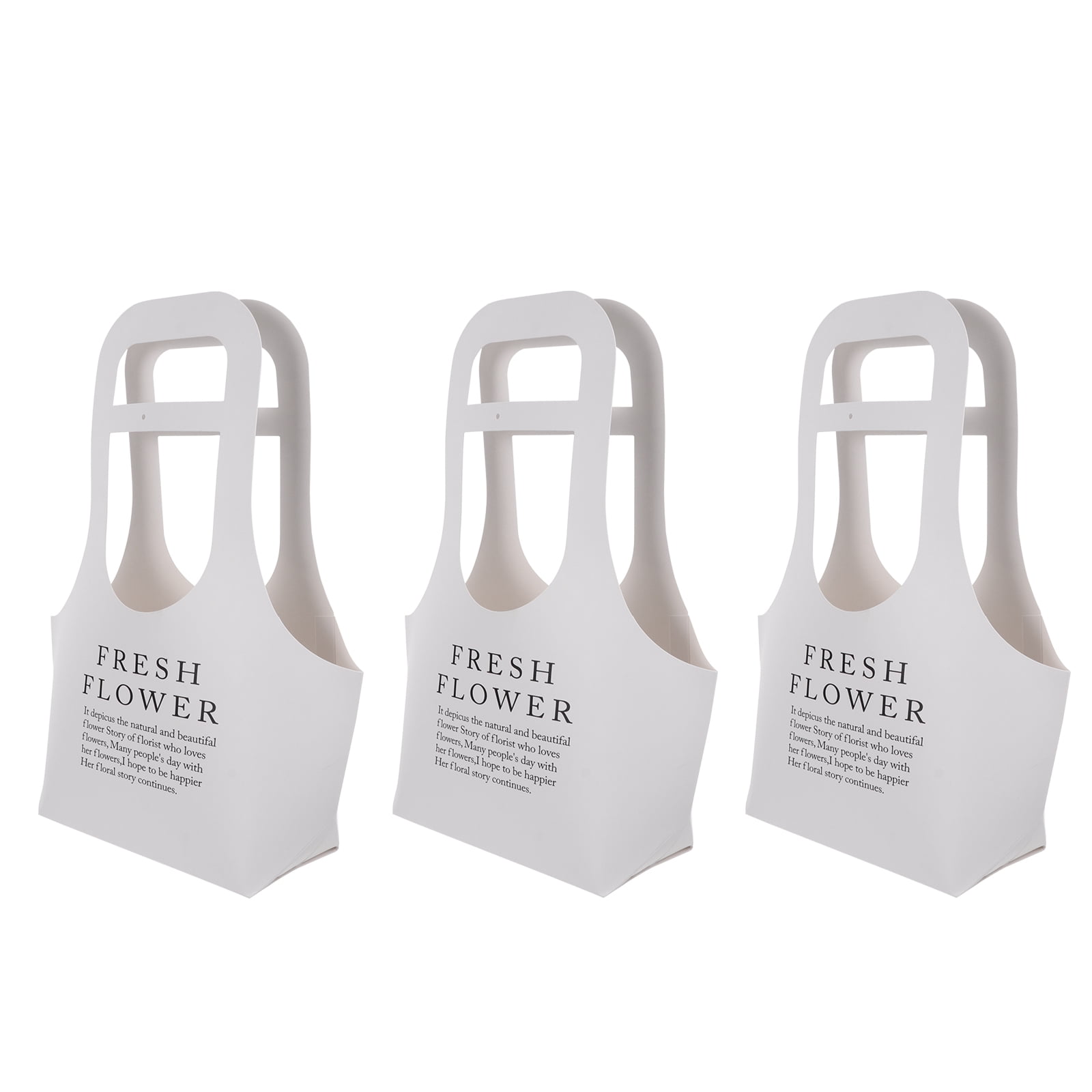 Click here for Operageca 3pcs Flower Bouquet Packing Bags White K... prices