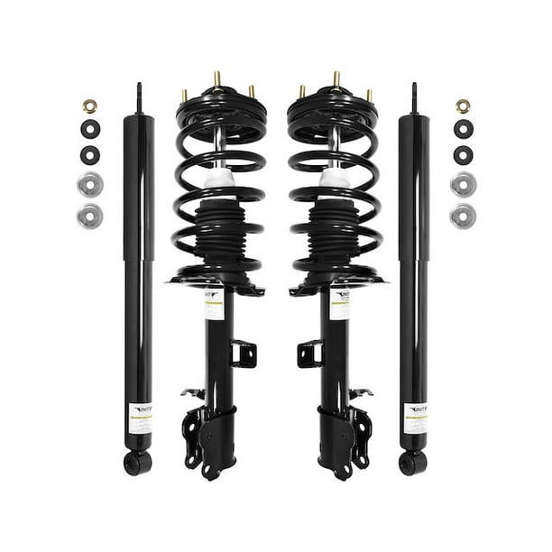 Front and Rear Suspension Strut and Shock Absorber Assembly Kit ...
