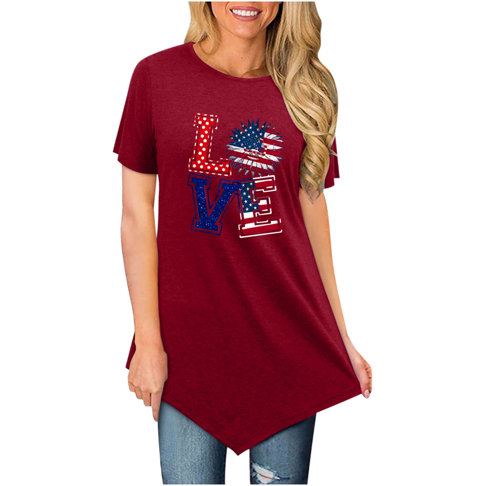 SELONE USA Themed Tank Tops American Flag Clothing Round Neck selone-usa-themed-tank-tops-american-flag-clothing-round-neck