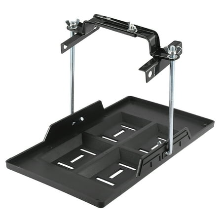 27cm Car Battery Clamp Bracket Black Metal Battery Hold Down Kit with ...