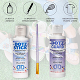 DIAMOND DOTZ ® - Dotz Stick & Guard w/ Brush, Diamond Art Glue, Diamond ...