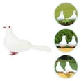landege Realistic Simulation Pigeon Model Adorable Pigeon Prop Garden ...