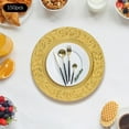 150 Pcs Gold Charger Plates 13" Round Charger Plates, Decorative ...