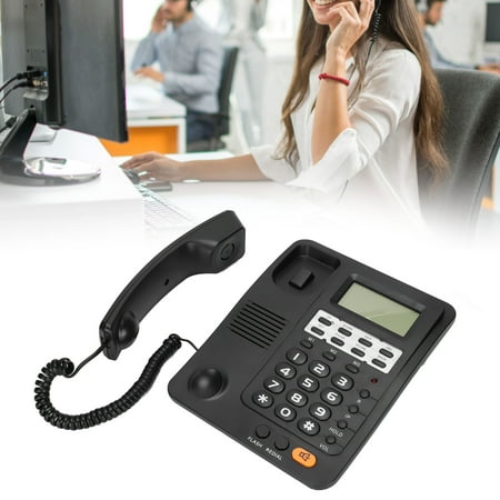 Desktop Corded Telephone, Line Corded Phone, Wired Landline Phone With ...