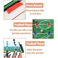 Blublu Park Foosball Soccer Combo 4 in 1 Multi Game Table for Kids and ...