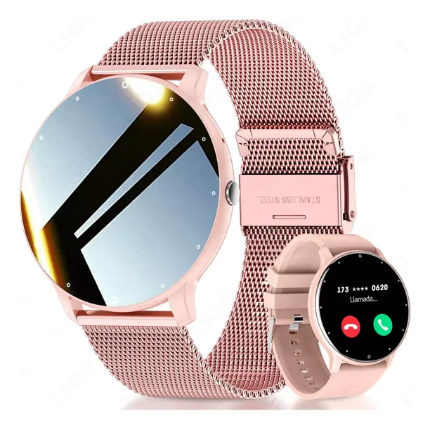 Smartwatch Zl02cpro Relojes inteligente Mujer Display de 1.39" con ...