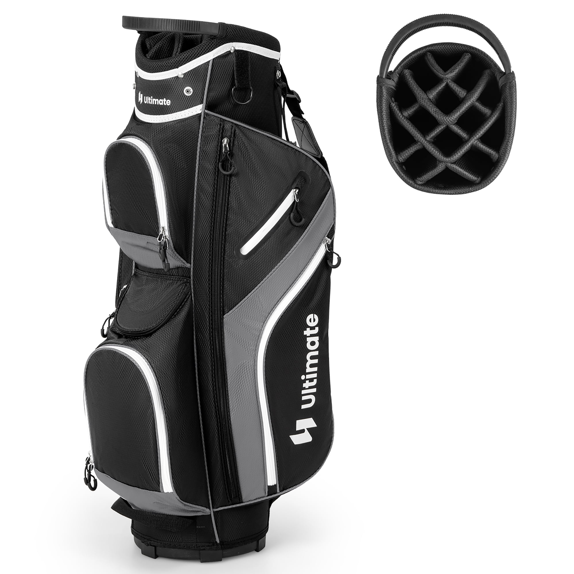 Click here for Gymax Golf Cart Bag Lightweight Golf Club Bag W/ 1... prices