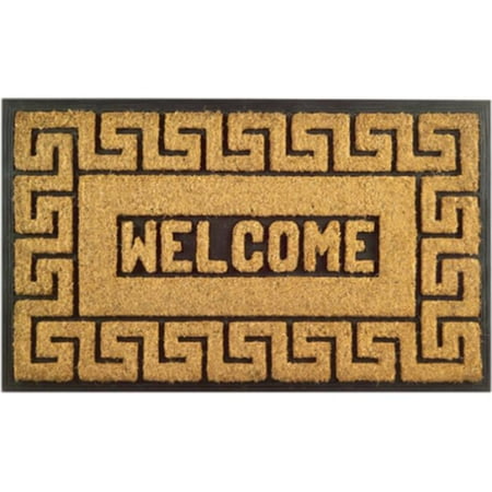 Imports Decor Welcome Greek Key Door Floor Mat | Walmart Canada