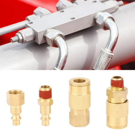 Pneumatic Connector, Male Air Coupler Male Female Coupler Quick Release ...